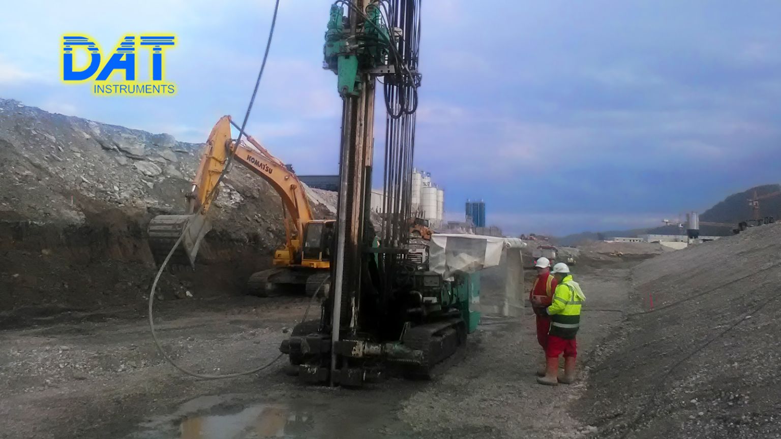 Dataloggers for Jet Grouting: Single Fluid, Double Fluid, Triple Fluid