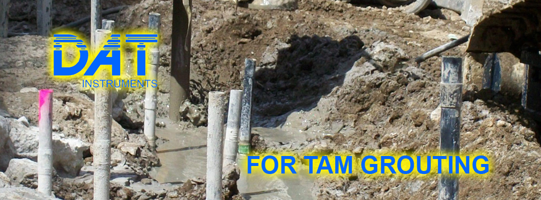 DAT instruments, datalogger for Geotechnics and Special foundations